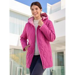 Classic Basics Damen Steppjacke, pink, Gr. 40, 100% Polyester, Wattierung:100% Polyester, Jacken