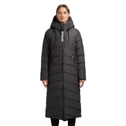 Khujo Damen Steppmantel "STAMA", schwarz, Gr. XXL, unifarben, Web, Obermaterial: 100% Polyester. Futter: 100% Nylon. Wattierung: 100% Polyester,