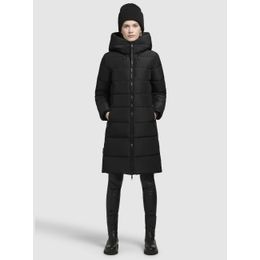 Khujo Damen Steppmantel "JILIAS5", schwarz, Gr. S, unifarben, 100% Polyester, M&auml;ntel