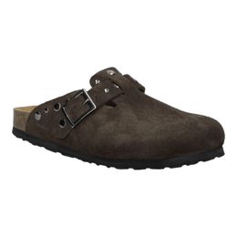 Josef Seibel Damen Hausschuh "Hermine 18, moro", Gr. 44, braun, Obermaterial: 100% Rindsleder Leather cow., Schuhe