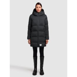 Khujo Damen Steppmantel "DIDO4", schwarz, Gr. XL, unifarben, 100% Nylon, M&auml;ntel