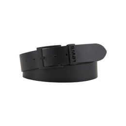 Levi's LEVI'S Damen Lederg&uuml;rtel "ASHLAND METAL G&Uuml;RTEL", schwarz, Gr. 120, Leder, G&uuml;rtel