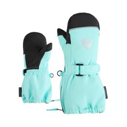 Ziener Baby F&auml;ustlinge "LANUPO-Z AS MITTEN glove", blau, Gr. 2, Polyester, Handschuhe