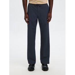 Selected Herren Schlupfhose "SLH196-STRAIGHT ROBERT STRING PANT NOOS", grau, Gr. XXL, unifarben, Web, Obermaterial: 67% Polyester, 29% Viskose, 4%
