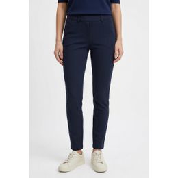 KjBRAND Damen Jerseyhose "Jenny", blau, Gr. 25, Web, Obermaterial: 50% Polyester, 45% Viskose, 5% Elasthan, Hosen