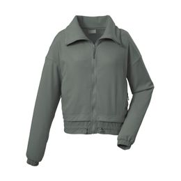 Killtec Damen Fleecejacke "KOS 175 WMN FLC JCKT", grau, Gr. 40, Obermaterial: 90% Polyester, 10% Elasthan.Obermaterial 2: 88% Polyamid, 8% Elasthan,