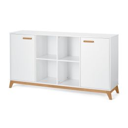 Tchibo - Sideboard - 160,5x42,5x86cm - braun -