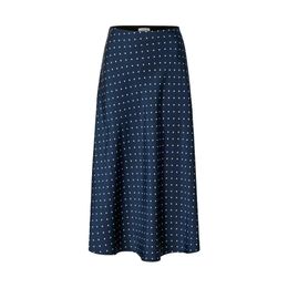 Tchibo - Satinrock - Damen - Gr. 38 - dunkelblau