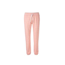 Tchibo - Jersey-Relaxhose - Damen - Gr. S - apricot/print