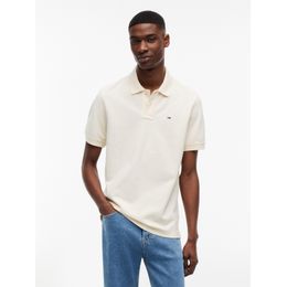 Tommy Jeans Herren Poloshirt "TJM REGULAR FIT", beige, Gr. L, Jersey, Obermaterial: 100% Baumwolle, Shirts