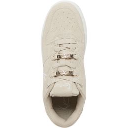 Karl Kani Damen Sneaker "Karl Kani 89 Up Logo PRM", Gr. 37,5, beige, Leder, Schuhe