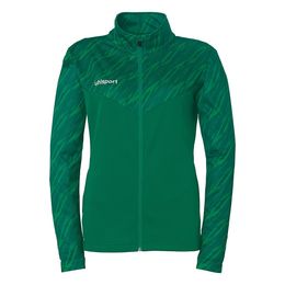 Uhlsport Damen Trainingsjacke "Trainingsjacke Progressive 28 Poly Women", gr&uuml;n, Gr. XS, Obermaterial: 100% Polyester Pol. recyc.., Jacken