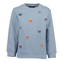 Blue Seven Jungen Sweater "Sweatshirt", blau, Gr. 116, 100% Baumwolle, Sweatshirts
