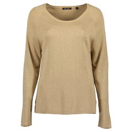 Blue Seven Damen Strickpullover "Pullover", gold, Gr. 38, 37% Viskose, 37% Polyacryl, 26% Polyester, Pullover