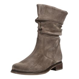 Gabor Damen Stiefel "Gabor Stiefel Veloursleder", Gr. 40,5, braun, Veloursleder, Schuhe