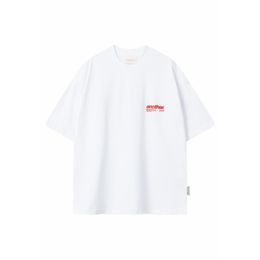 Damen T-Shirt "Another Cotton Lab Rave Dept. T-Shirt", wei&szlig;, Gr. XS, ANOTHER COTTON LAB, bedruckt, 100% Baumwolle, Shirts