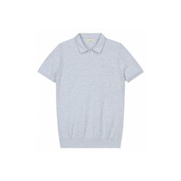 DSTREZZED Herren Poloshirt "Poloshirt Mercury Short Sleeve Polo 1er Pack", blau, Gr. L, Obermaterial: 55% Baumwolle CO. 45% Polyester PES., Shirts