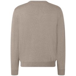 Maerz Muenchen Herren Strickpullover "Maerz Muenchen 490400 Strickpullover Herren Bekleidung"beige, Gr. 54, 100% Wolle, Pullover