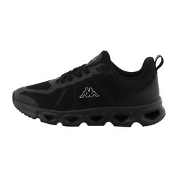Kappa Damen Sneaker "TEENA", Gr. 36, schwarz, Synthetik, Schuhe