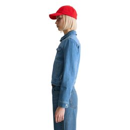 Marc O'Polo Damen Jeansjacke "aus hochwertigem Organic Cotton-Stretch"bright blau, Gr. S, MARC O'POLO DENIM, unifarben, Obermaterial: 94% Baumwolle, 4%