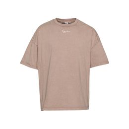 Karl Kani Herren T-Shirt "Karl Kani Herren", beige, Gr. XS, unifarben, 100% Baumwolle, Shirts