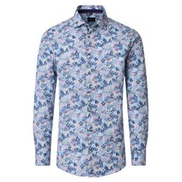 Venti Herren Businesshemd "Venti Businesshemd Langarm Print", bunt, Gr. 42, bedruckt, 100% Baumwolle, Hemden