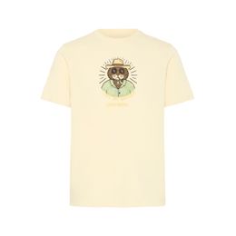 Blend Herren Rundhalsshirt "Rundhalsshirt BHKarsten", beige, Gr. S, Obermaterial: 100% Baumwolle CO., Shirts