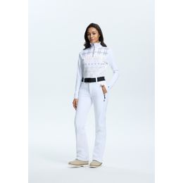 Luhta Damen Skihose "Luhta JOENTAUS"optic wei&szlig;, Gr. 38, Obermaterial: 95% Polyester, 5% Elasthan. Futter: 100% Polyamid, Hosen, f&uuml;r Alpinski