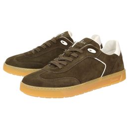 Sioux Herren Sneaker "Tedroso-708", Gr. 39, gr&uuml;n, Obermaterial: 100% Kalbsveloursleder CAVL. 100% Gummi rubber., Schuhe