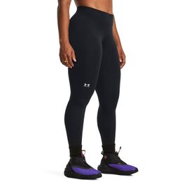 Under Armour Damen Trainingstights "ColdGear", schwarz, Gr. XXL, Obermaterial: 87% Polyester, 13% Elasthan, Hosen, mit Logodruck, aus Polyester und