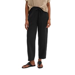 Marc O'Polo MARC O'POLO Damen Chinohose "aus TENCEL Lyocell", schwarz, Gr. 32, unifarben, Obermaterial: 92% Lyocell, 8% Leinen, Hosen