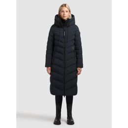 Khujo Damen Steppmantel "STOANE2", schwarz, Gr. XL, unifarben, 100% Polyester, M&auml;ntel