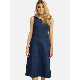 Damen Jerseykleid "Libert&eacute; Essentiel Dress ASTA", blau, Gr. L, LIBERT&Eacute; ESSENTIEL, Obermaterial: 65% Baumwolle, 33% Polyester, 2% Elasthan, Kleider