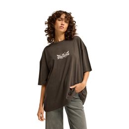 Billabong Damen Oversize-Shirt "Tropical Filmore", braun, Gr. XL, Obermaterial: 100% Baumwolle., Shirts