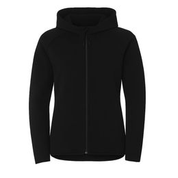 Uhlsport Damen Trainingsjacke "Kapuzenjacke ID Women", schwarz, Gr. M, Obermaterial: 72% Baumwolle CO(Bio). 28% Polyester Pol. recyc.., Jacken