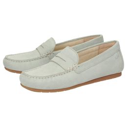 Sioux Damen Slipper "Simadesa-700", Gr. 38, gr&uuml;n, Obermaterial: 100% Kalbsveloursleder CAVL. 100% Gummi rubber., Schuhe