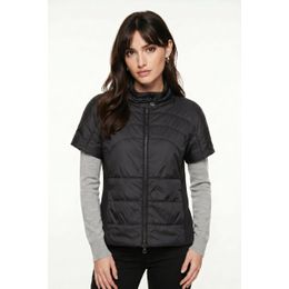 Damen Steppweste, schwarz, Gr. 34, Sportalm KITZB&Uuml;HEL, clean, unifarben, Web, Obermaterial: 100% Polyamid, Westen, mit Stehkragen