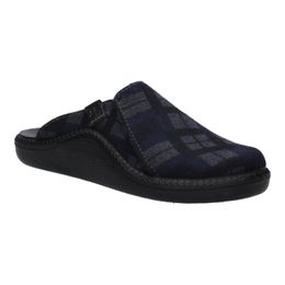 Josef Seibel Herren Hausschuh "Monaco H 15, ocean-kombi", Gr. 46, blau, Obermaterial: 100% Textilmaterial TEXMAT., Schuhe