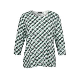 Via Appia Due Damen T-Shirt "Via Appia Due T-Shirt", gr&uuml;n, Gr. 46, Obermaterial: 90% Viskose CV. 10% Elasthan EL., Shirts, Gro&szlig;e Gr&ouml;&szlig;en