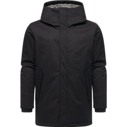 Ragwear Herren Kurzmantel "Parcan Twill YOUMODO", schwarz, Gr. L, Obermaterial: 100% Polyester. Innenfutter: 100% Polyester. Wattierung: 100%