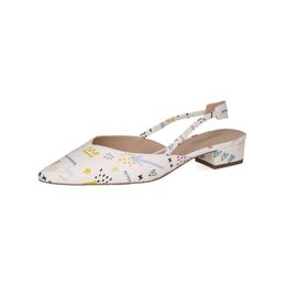 Peter Kaiser Damen Slingpumps "Peter Kaiser Pumps Leder", Gr. 37,5wei&szlig;, Leder, Schuhe