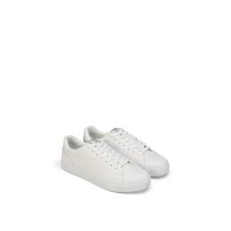 Marc O'Polo MARC O'POLO Herren Sneaker "Bodil", Gr. 44, wei&szlig;, Leder, unifarben, Basic, Schuhe, Schn&uuml;rschuh, Halbschuh, Freizeitschuh mit Memory Foam