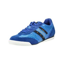 Pantofola d'Oro PANTOFOLA D ́ORO Herren Sneaker "Pantofola d'Oro Sneaker Lederimitat", Gr. 44, blau, Lederimitat, Schuhe