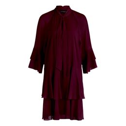 Vera Mont Damen Cocktailkleid "Damen im Boho Style"strong aubergine, Gr. 46, Obermaterial: 100% Polyester. Futter: 100% Polyester, Kleider