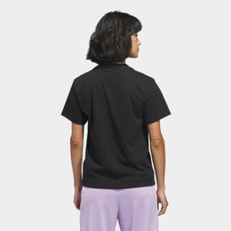 Damen T-Shirt "W SC LIN BOW T"schwarz, Gr. XL, adidas Sportswear, Obermaterial: 100% Baumwolle, Shirts