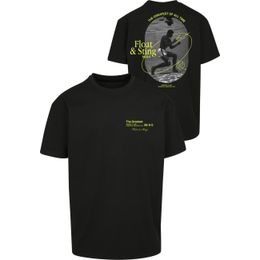 Herren T-Shirt "Upscale by Mister Tee Herren The Greatest Tee", schwarz, Gr. S, UPSCALE BY MISTER TEE, unifarben, 100% Baumwolle, Shirts