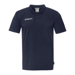 Uhlsport Herren Poloshirt "POLO SHIRT Essential", blau, Gr. M, Obermaterial: 100% Baumwolle CO(Bio)., Shirts