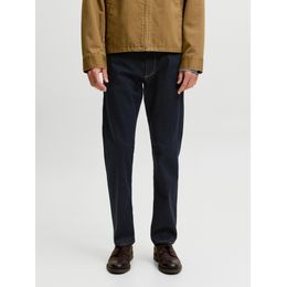 Jack & Jones JACK & JONES Herren Slim-fit-Jeans "JJICLARK JJEVAN AM 795 NOOS", blau, Gr. 29, clean, Denim/Jeans, Obermaterial: 94% Baumwolle, 4% Elastomultiester,