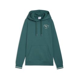 Puma Damen Kapuzensweatshirt "CLASS RELAXED HOODIE TR", gr&uuml;n, Gr. XS, unifarben, Sweatware, Obermaterial: 68% Baumwolle, 32% Polyester, Sweatshirts,