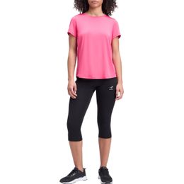Energetics Damen Trainingstights "Da.-Tight 3/4 Kayla 3/4 III W", schwarz, Gr. M, Obermaterial: 88% Polyester, 12% Elasthan, Hosen, schnell